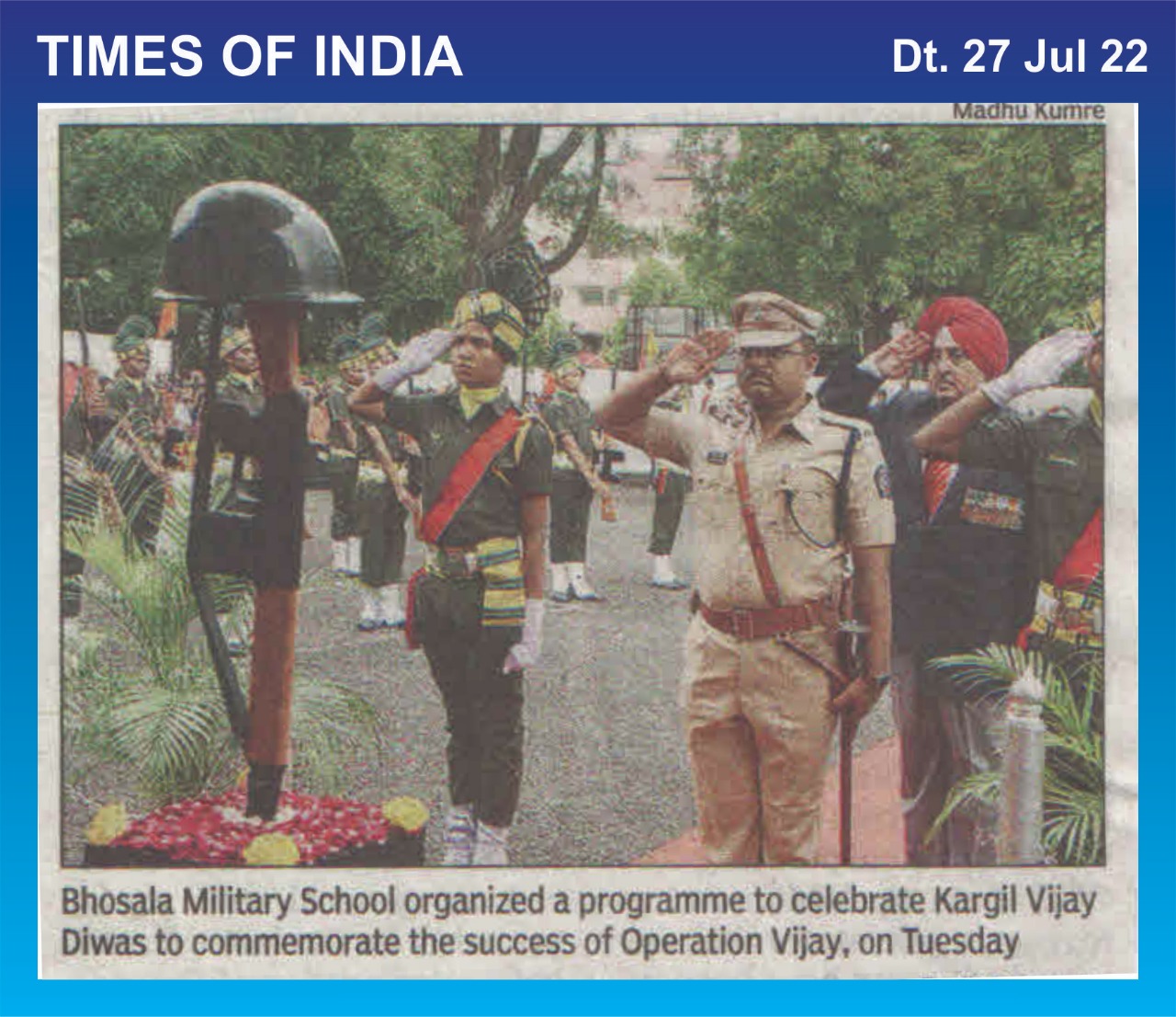 Bhonsala Military School, Nagpur: